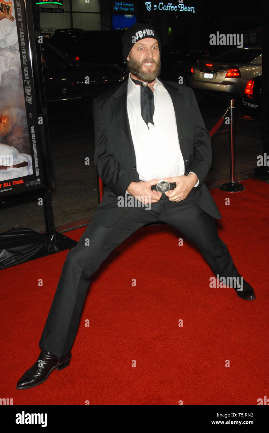 LOS ANGELES, CA. November 10, 2006: JR REED at the Los Angeles premiere ...