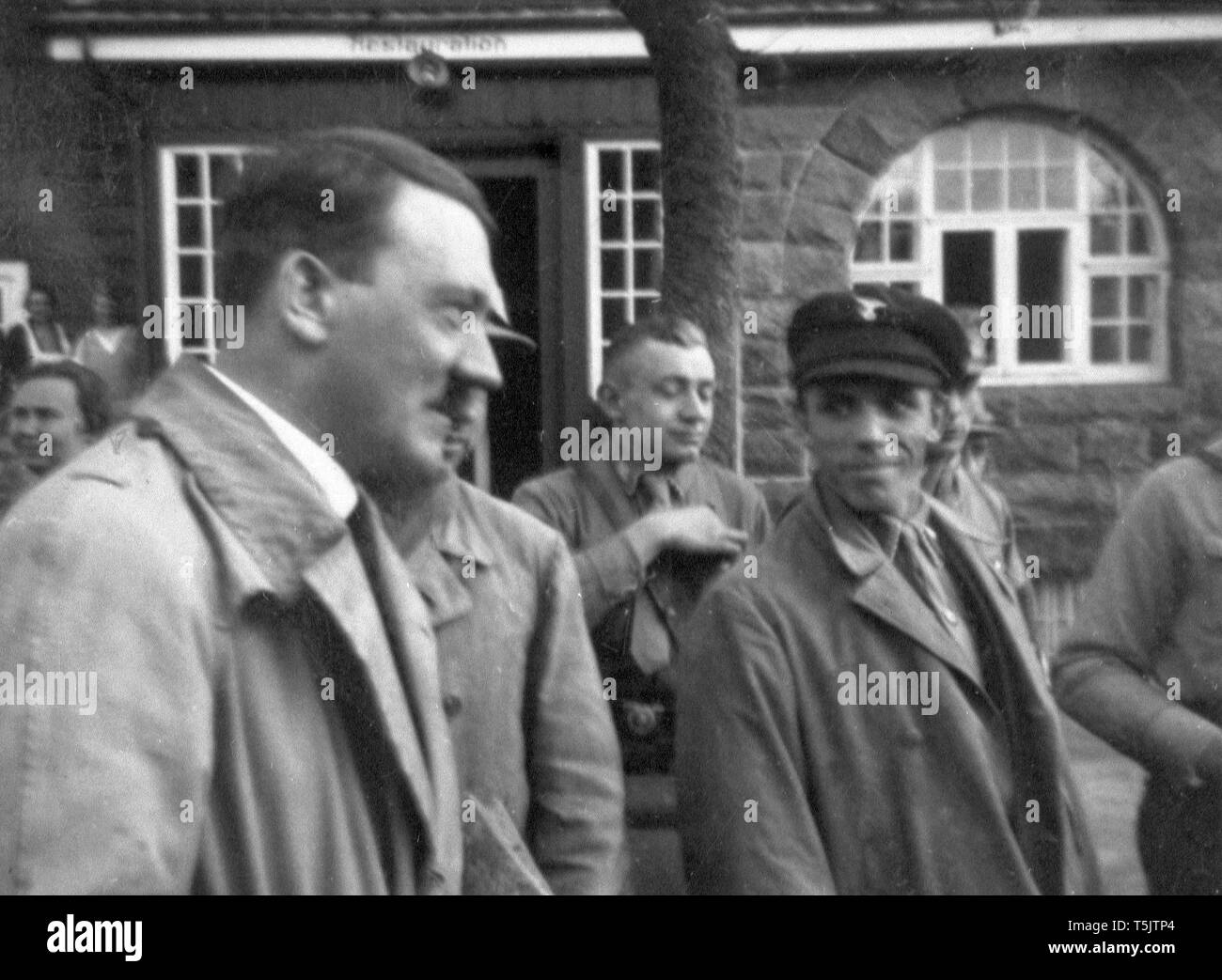 Eva Braun Collection - Adolf Hitler with soldiers and people ca. late ...