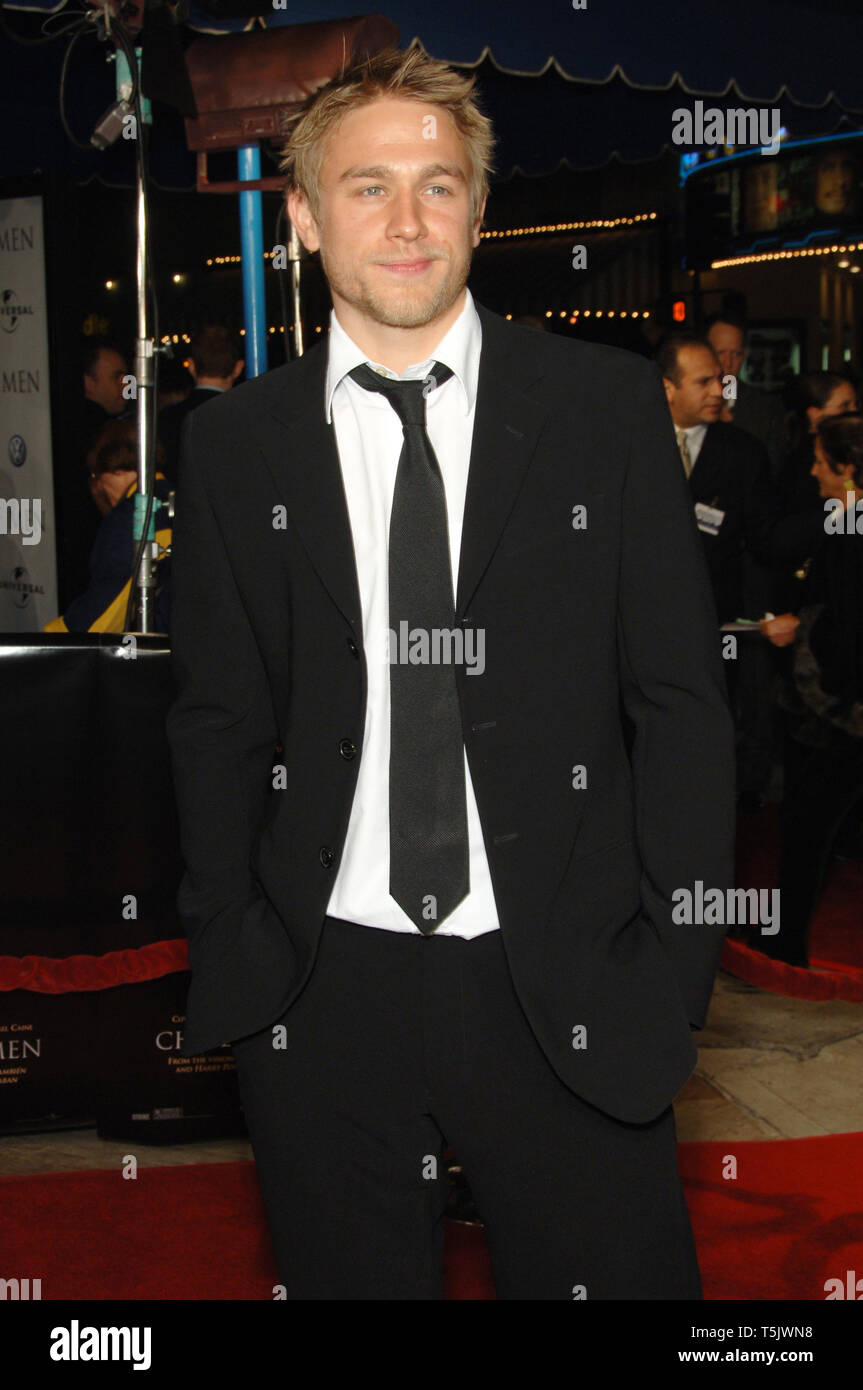 LOS ANGELES, CA. November 16, 2006: Charlie Hunnam at the Los Angeles ...