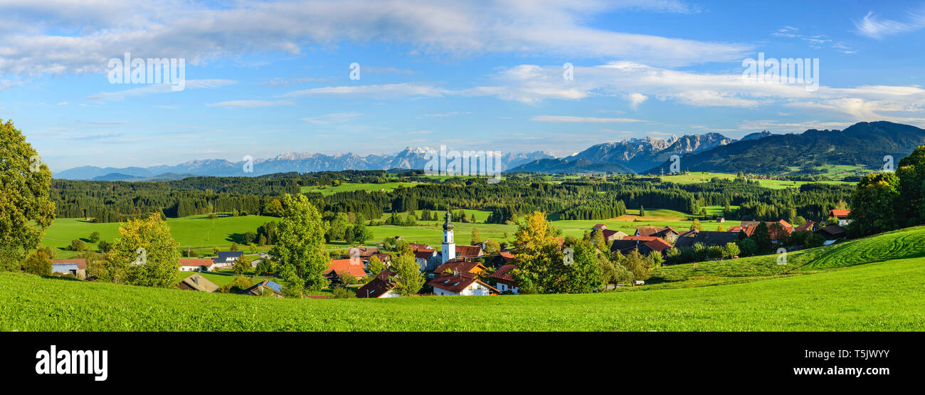 Beautiful panorama alpine countryside hi-res stock photography and ...