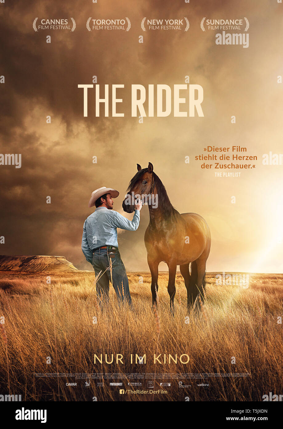 RELEASE DATE: April 13, 2018 TITLE: The Rider STUDIO: Sony Pictures ...