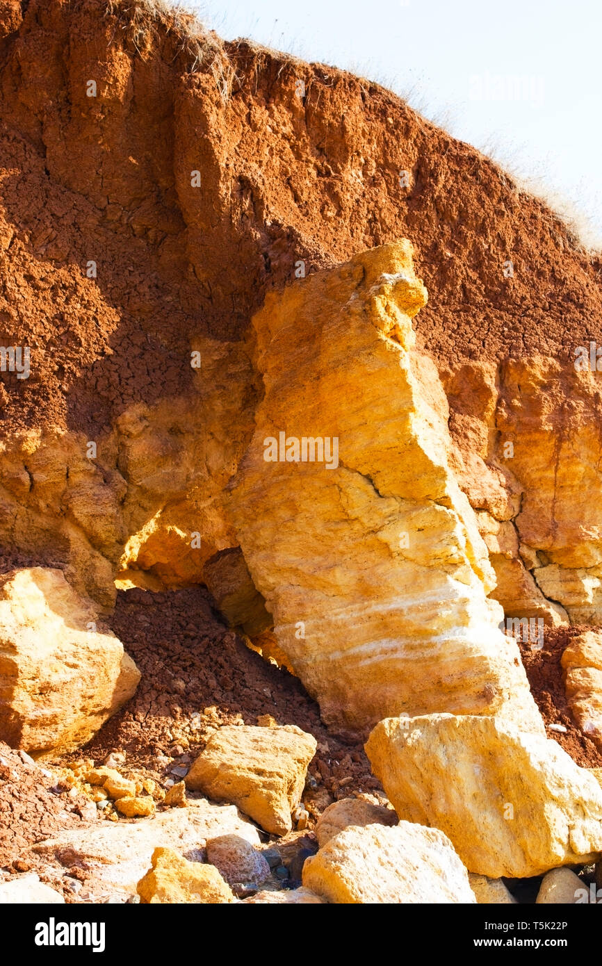 Mountain of clay Stock Photo - Alamy