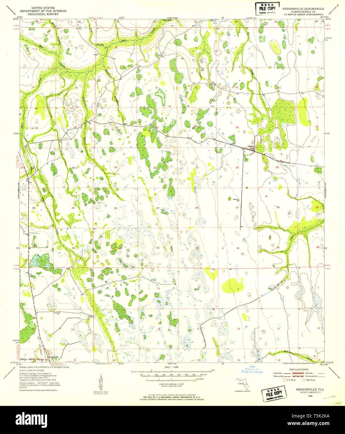 Map of kenansville hi-res stock photography and images - Alamy