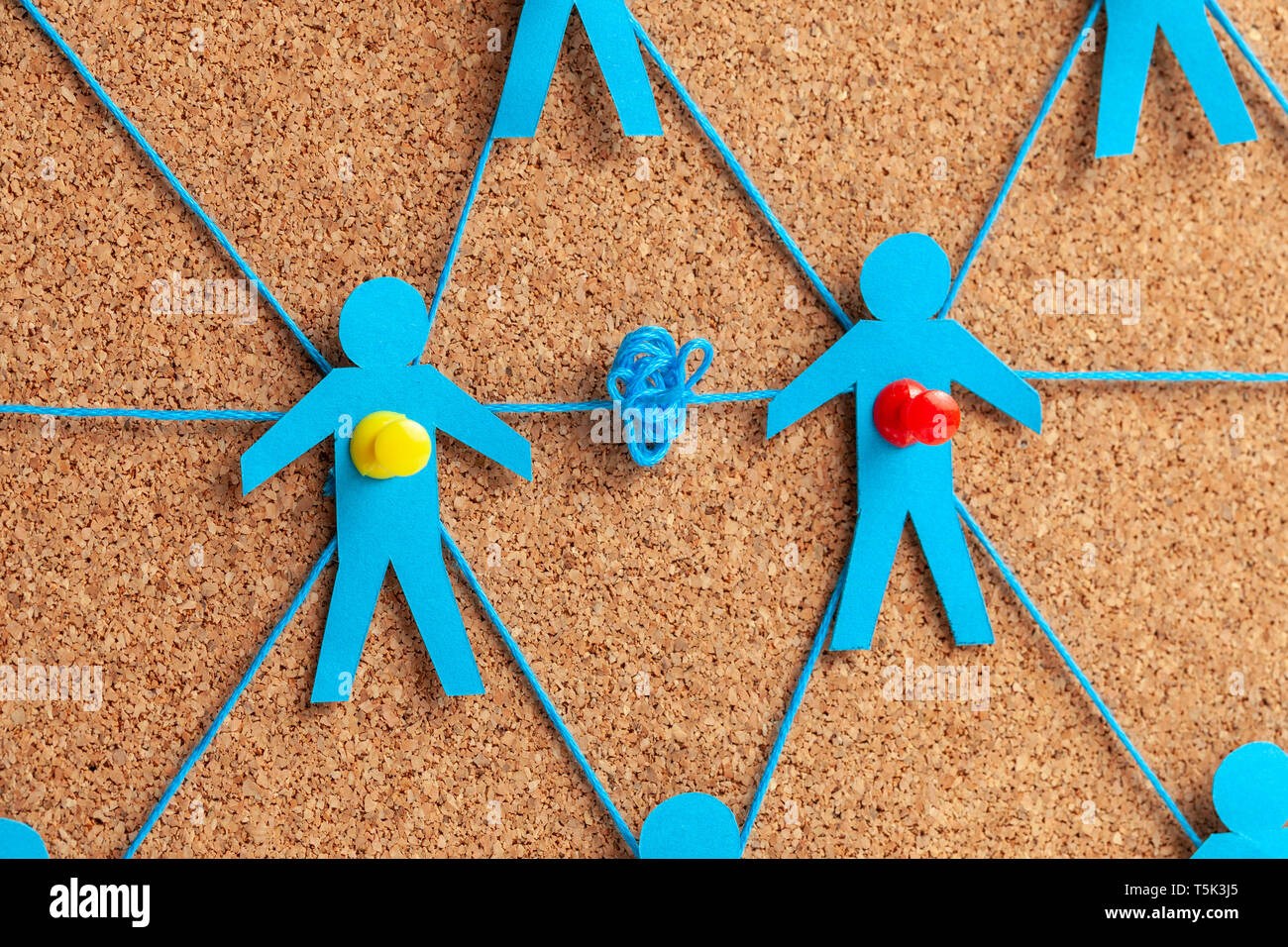 Human knot team hi-res stock photography and images - Alamy