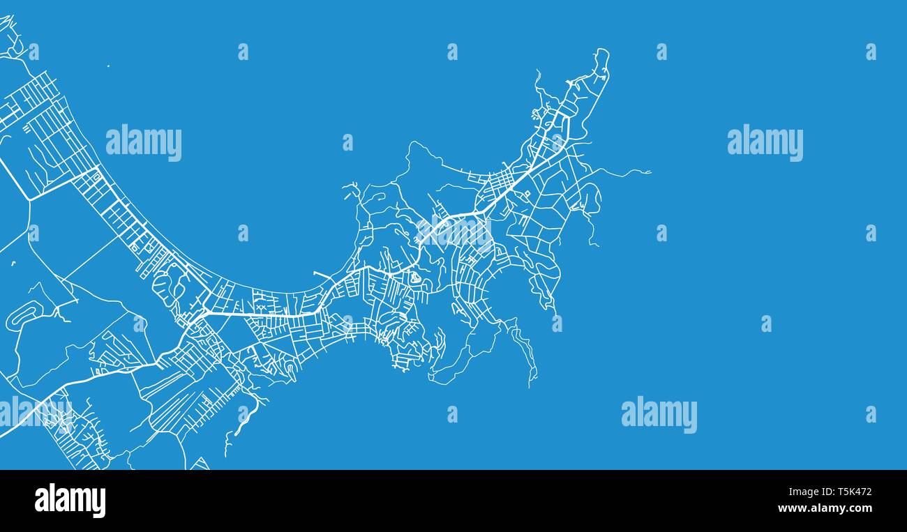 Urban vector city map of Buzios, Brazil Stock Vector Image & Art - Alamy