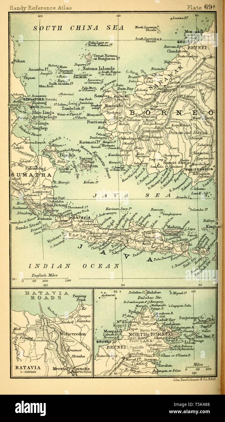 Map of sumatra hi-res stock photography and images - Alamy