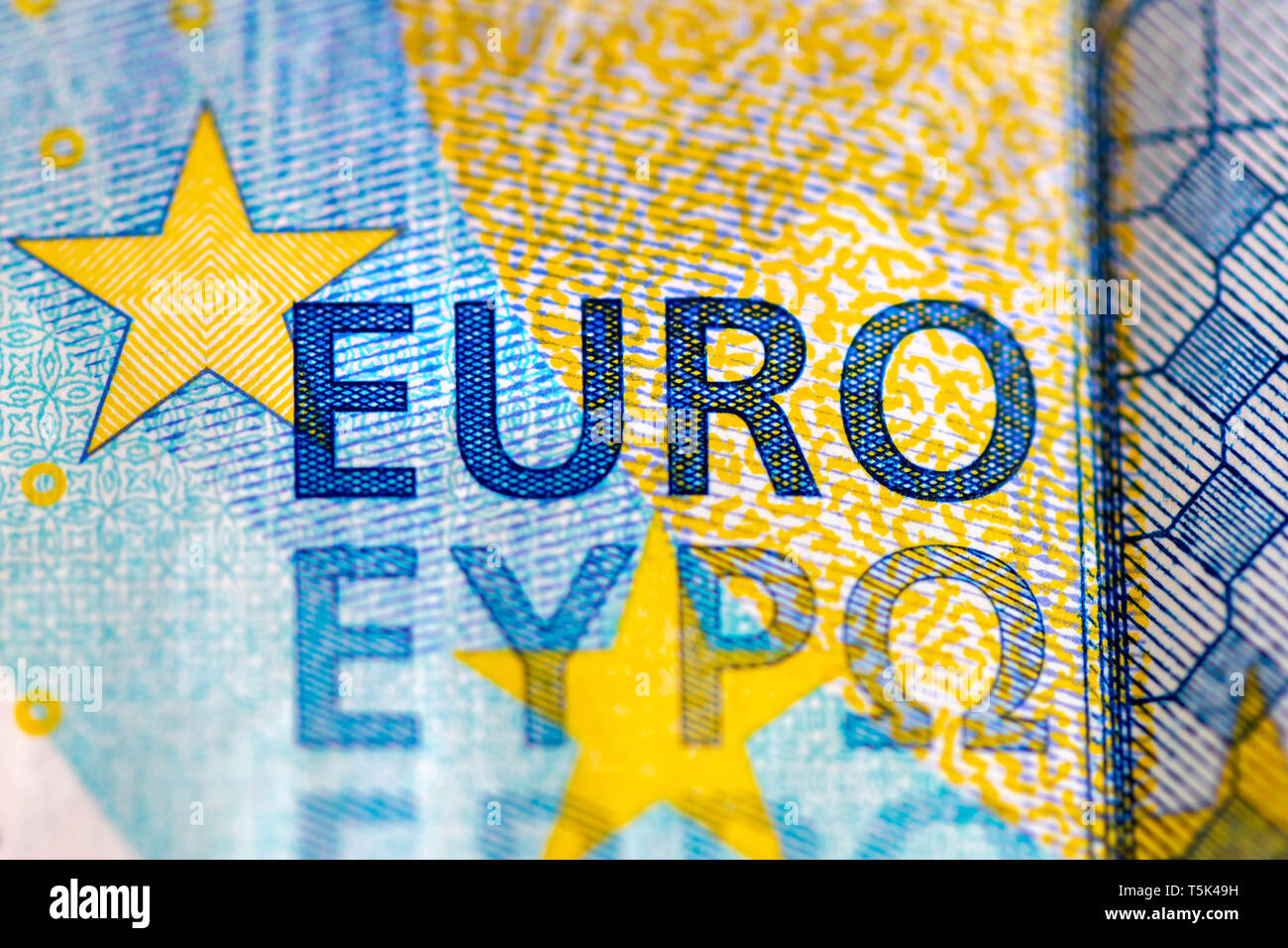 20 euro hologram hi-res stock photography and images - Alamy