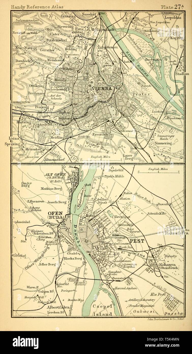 Budapest maps hi-res stock photography and images - Alamy