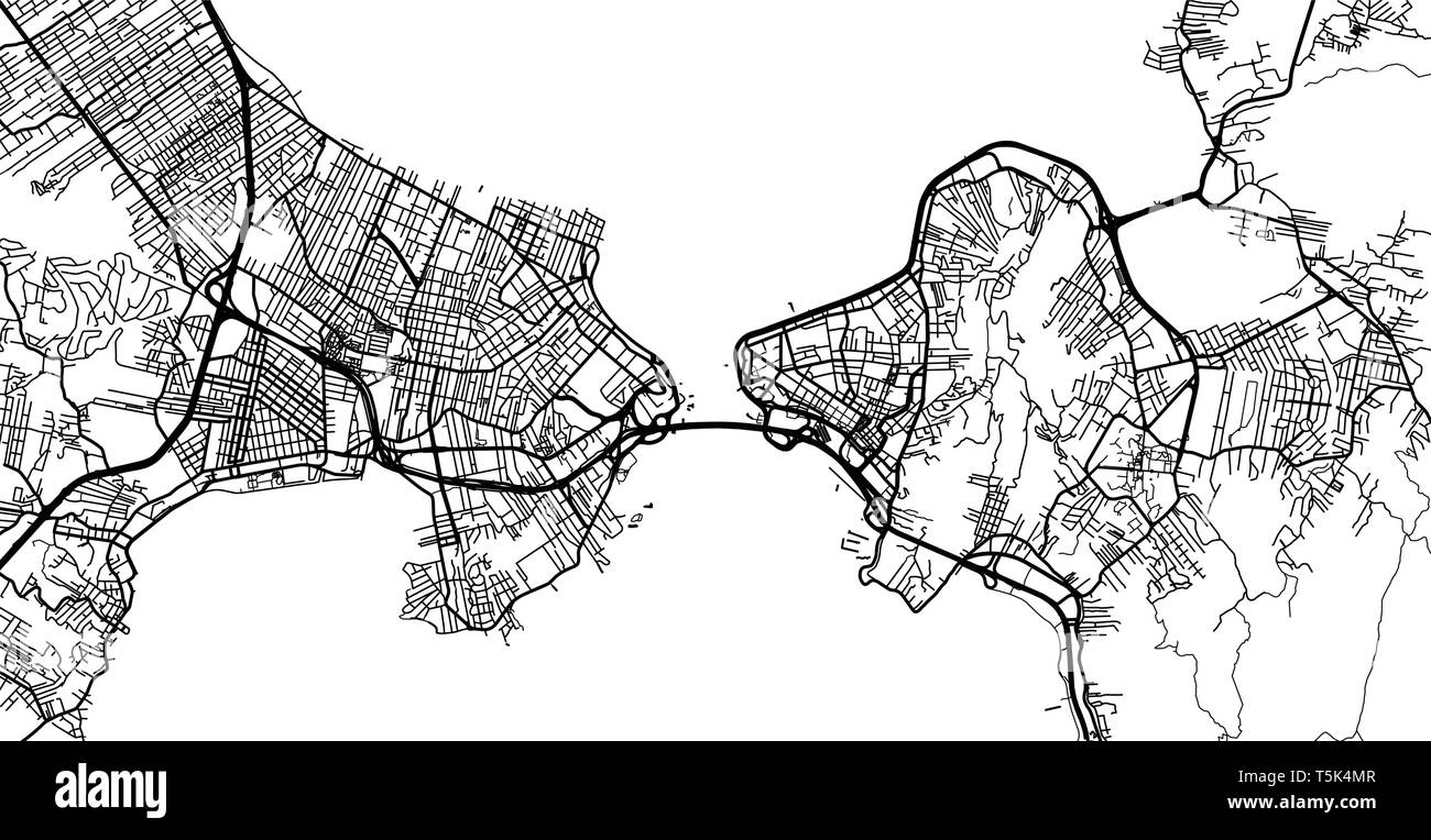 Florianopolis map hi-res stock photography and images - Alamy
