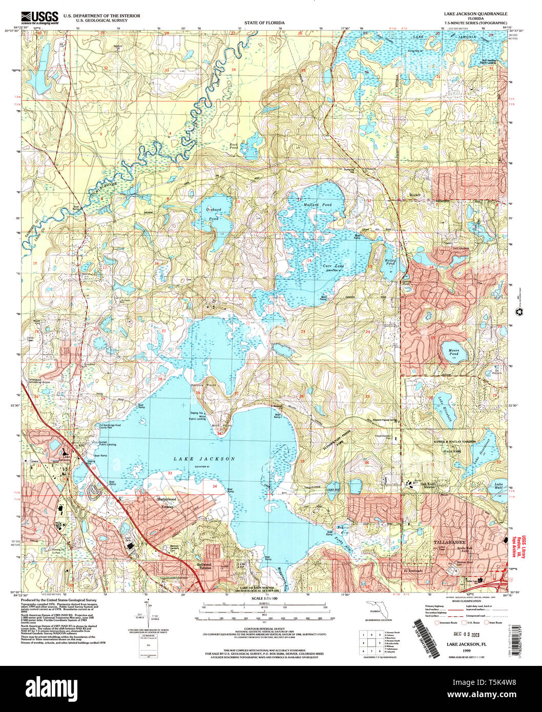 Map of lake jackson hi-res stock photography and images - Alamy