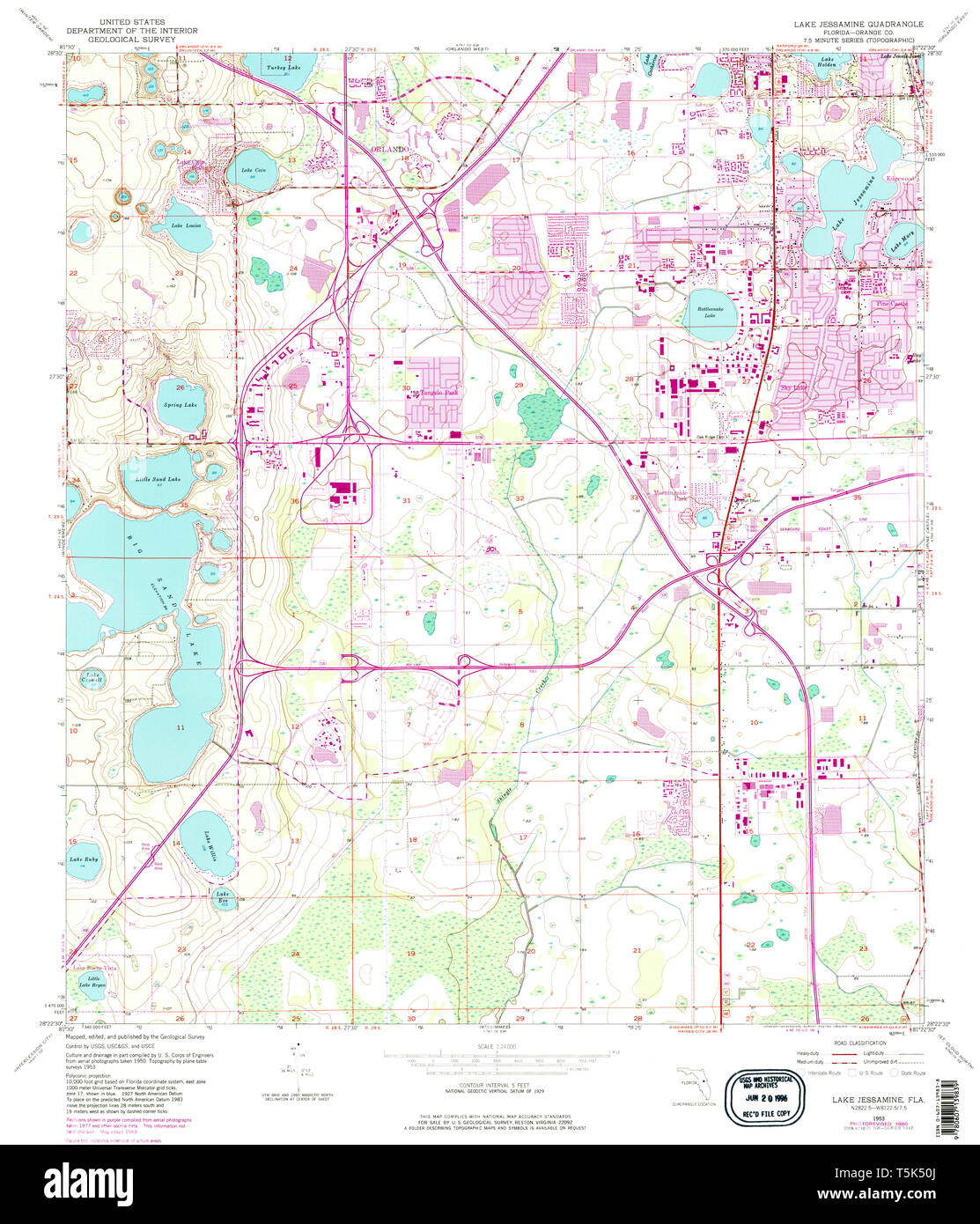 Map of jessamine hi-res stock photography and images - Alamy