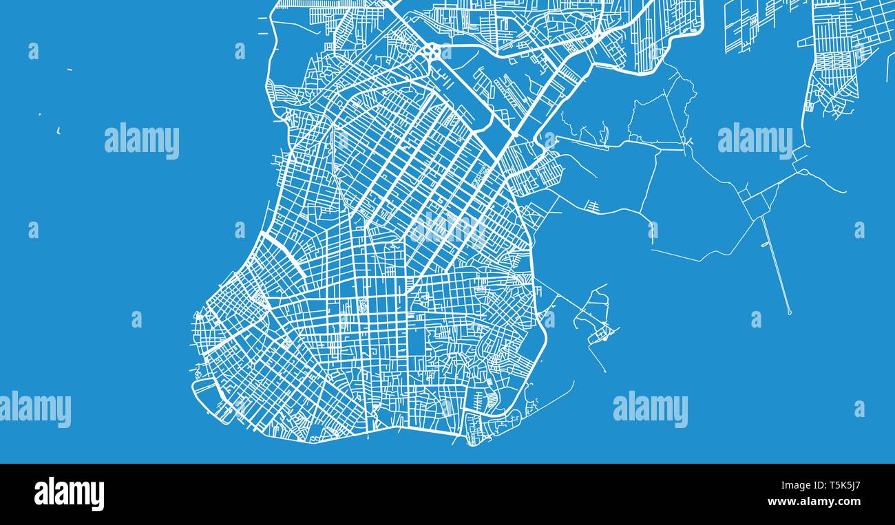 Urban vector city map of Belem, Brazil Stock Vector Image & Art - Alamy