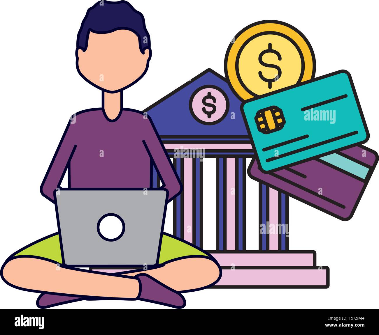 people online payment Stock Vector Image & Art - Alamy