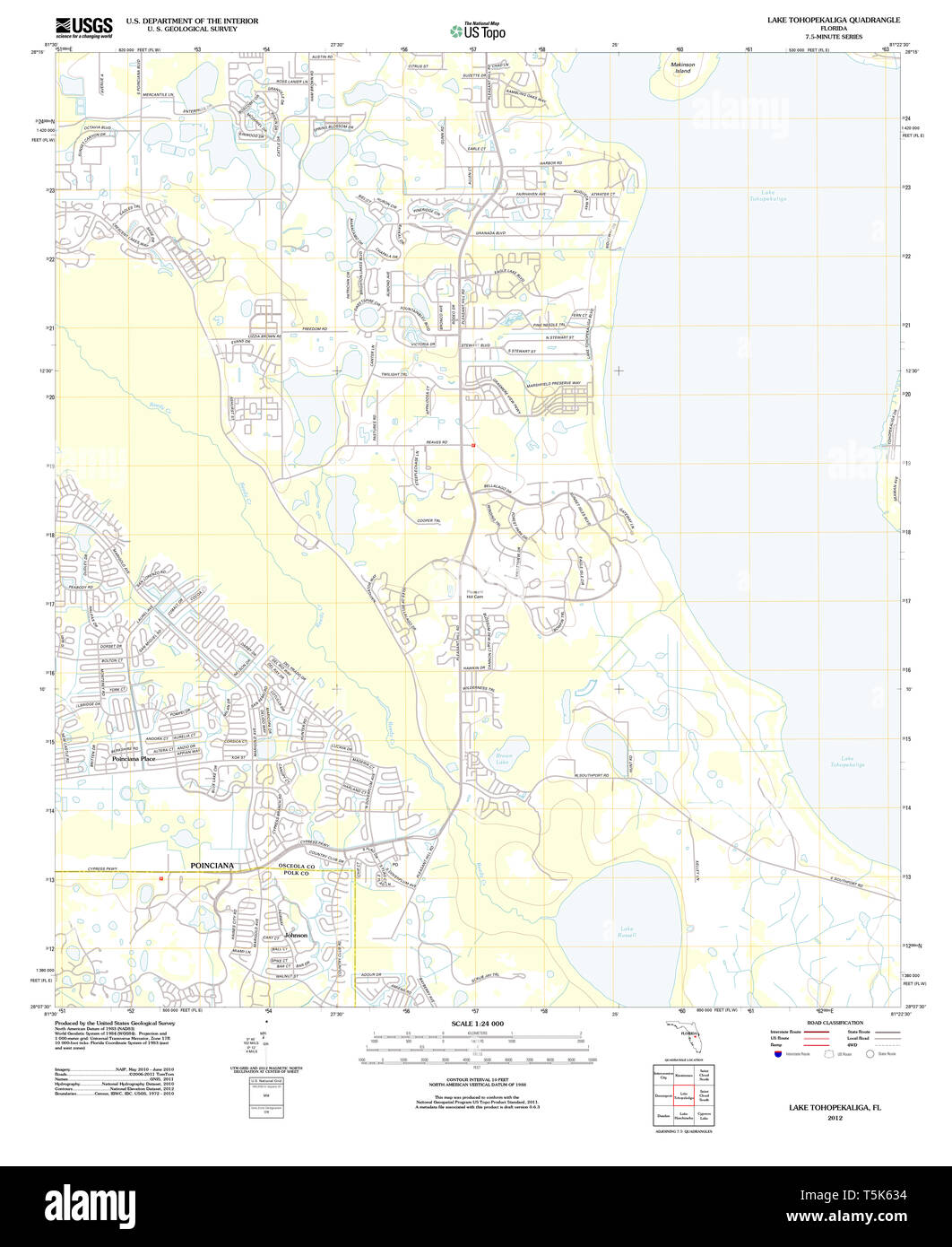 Lake tohopekaliga hi-res stock photography and images - Alamy