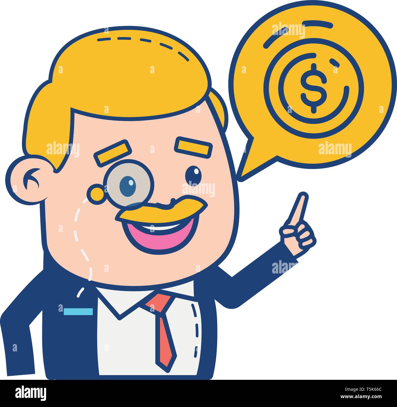 Online banking man counting Stock Vector Images - Alamy