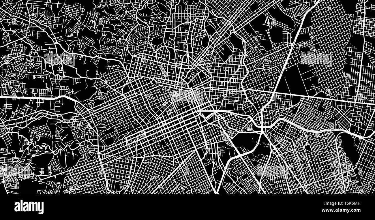 Urban vector city map of Curitiba, Brazil Stock Vector Image & Art - Alamy