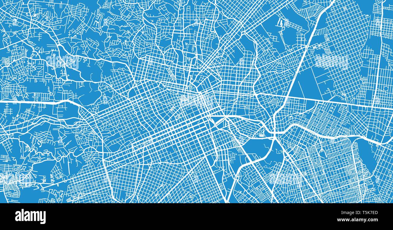 Urban vector city map of Curitiba, Brazil Stock Vector Image & Art - Alamy