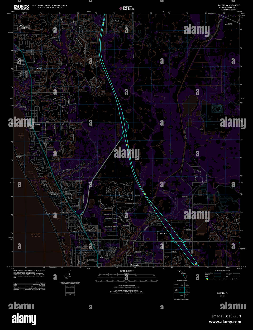 Laurel map High Resolution Stock Photography and Images - Alamy