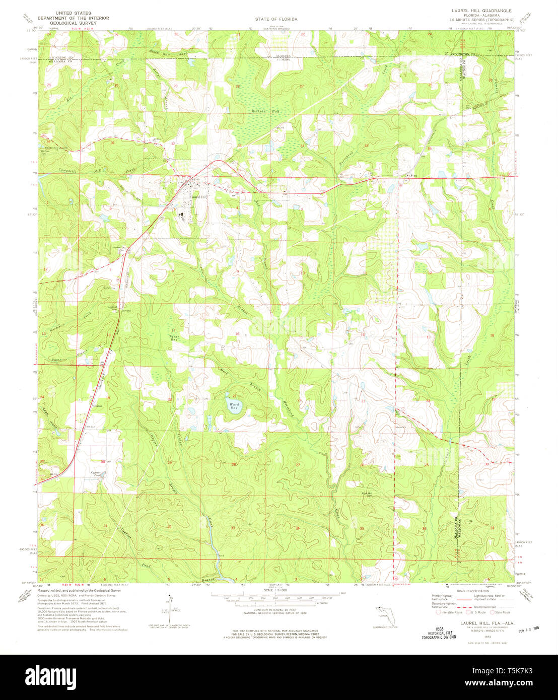 Laurel map Cut Out Stock Images & Pictures - Alamy