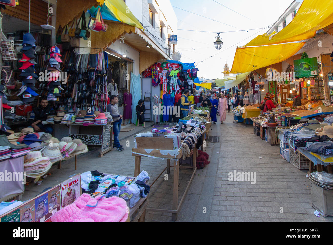 Old medina rabat market morocco hi-res stock photography and images - Alamy