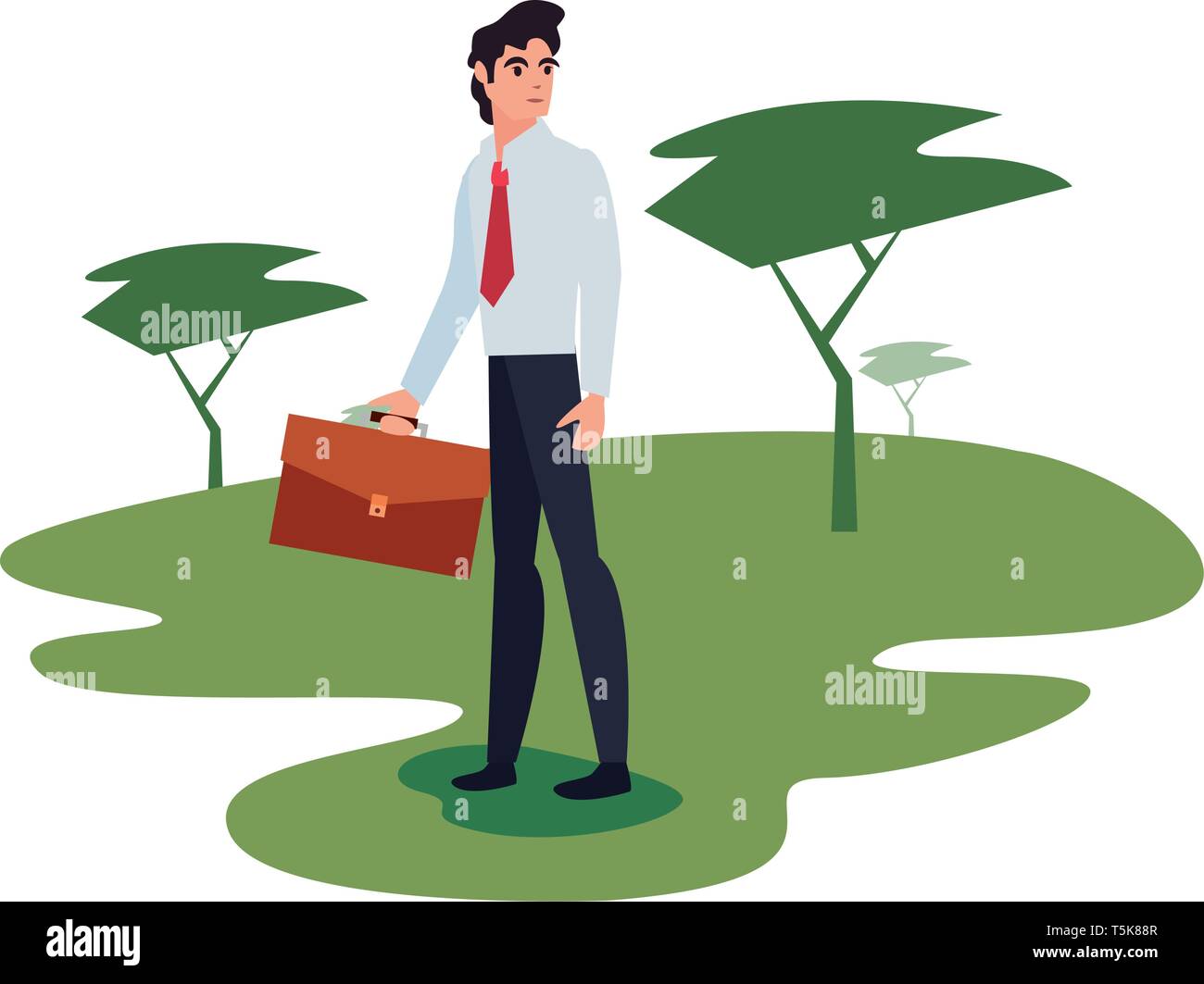businessman profession labour day vector illustration design Stock ...