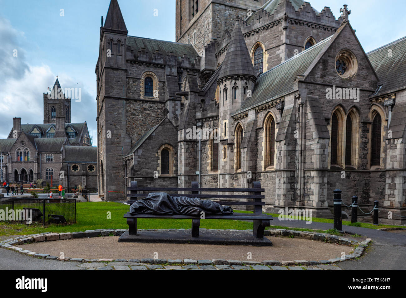 Dublin, Ireland – March 2019. Cathedral Church of the Holy Trinity ...