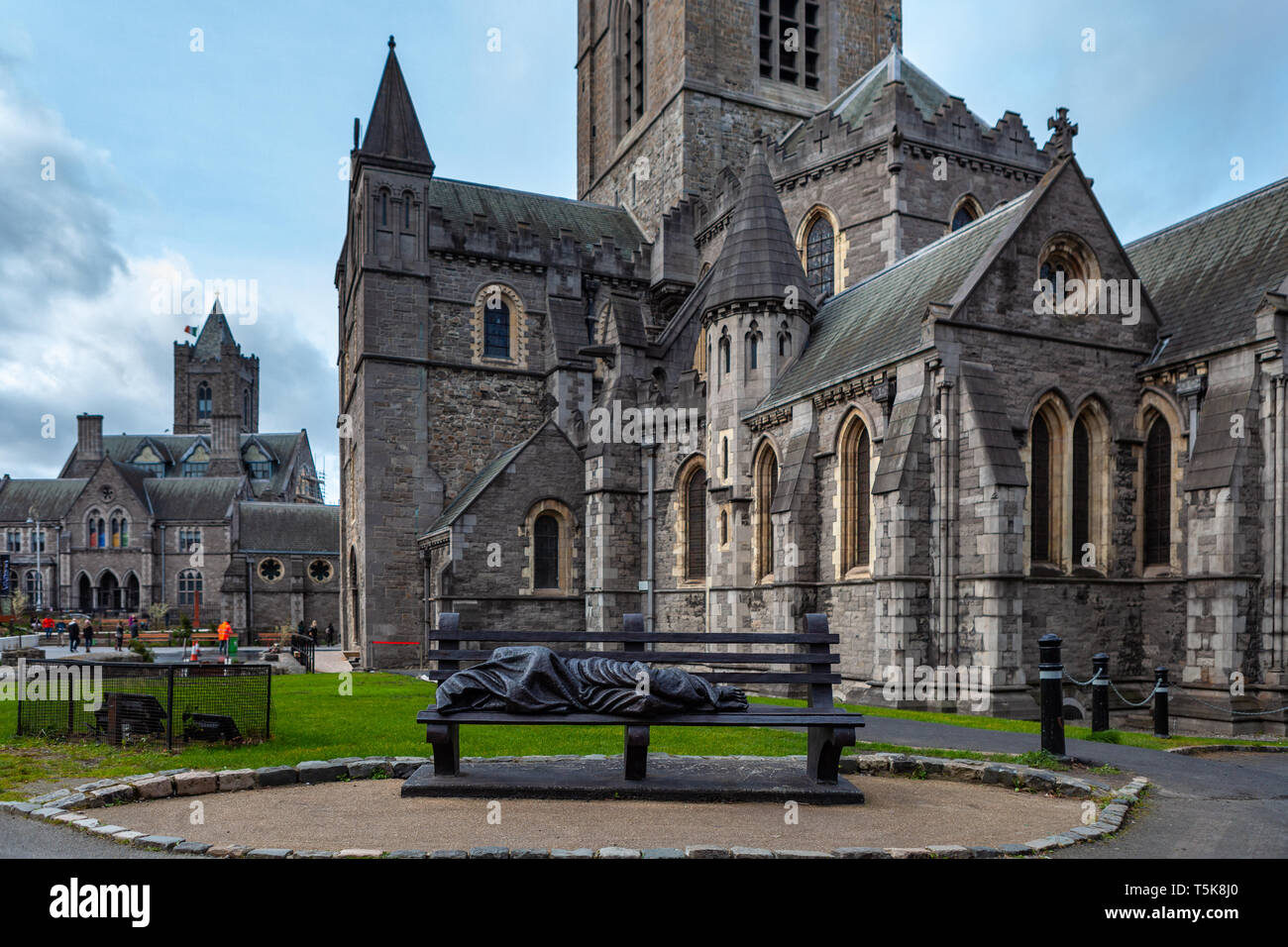 Dublin, Ireland – March 2019. Cathedral Church of the Holy Trinity ...