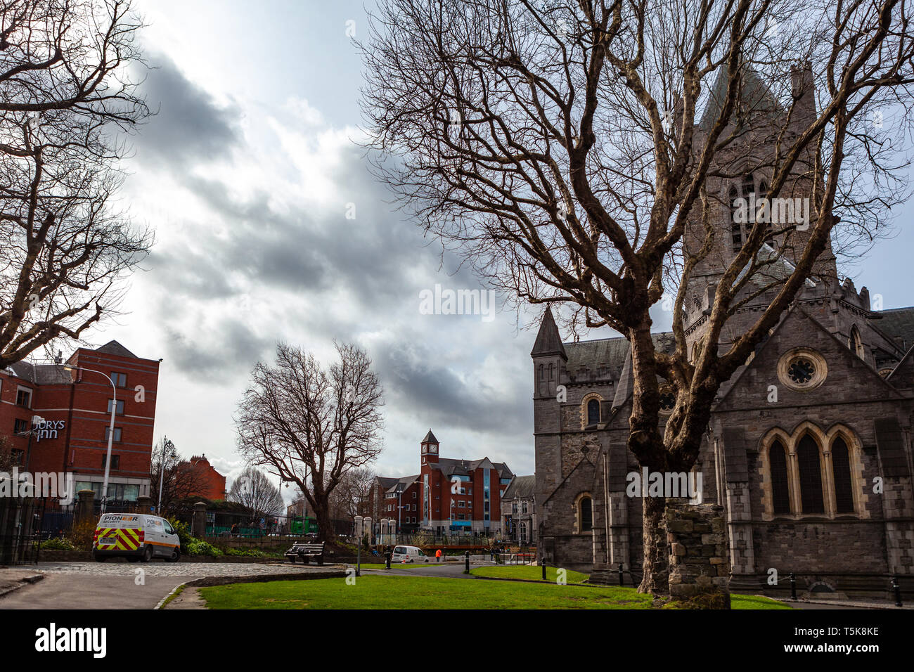 Dublin, Ireland – March 2019. Cathedral Church of the Holy Trinity ...
