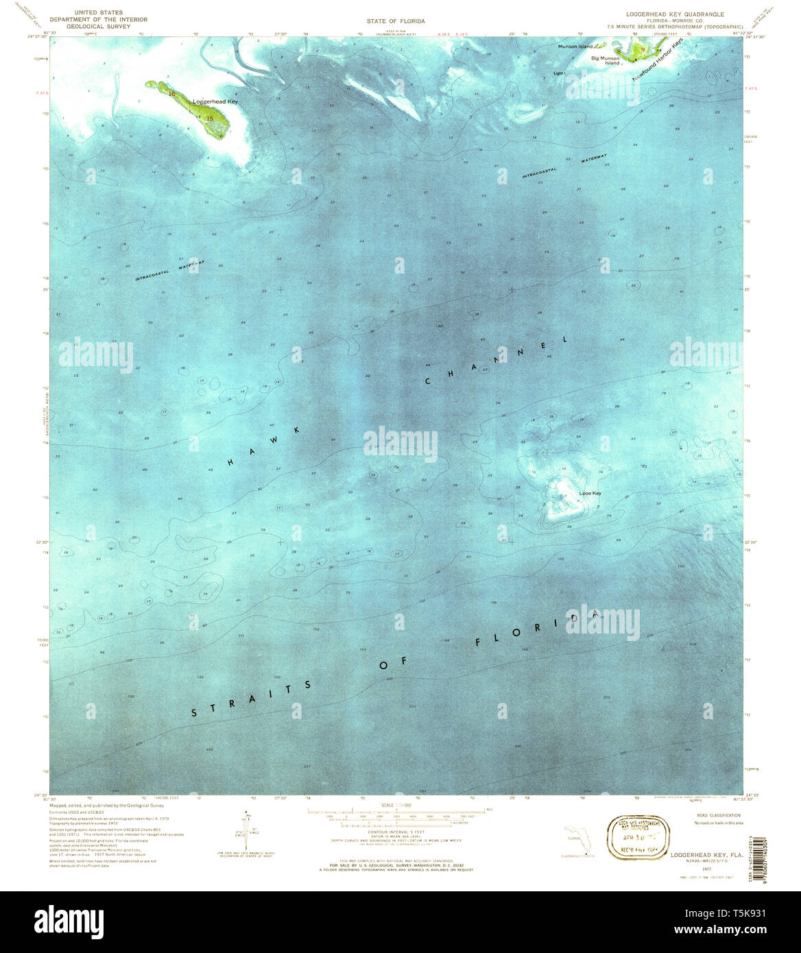 Topographical map key Cut Out Stock Images & Pictures - Alamy