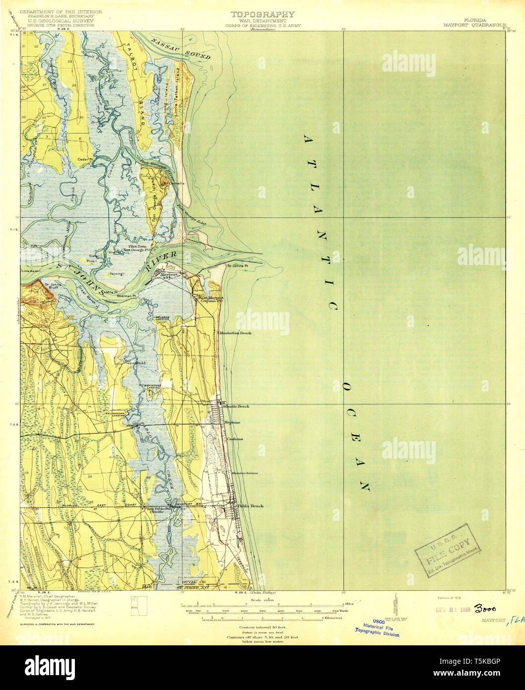 Map of mayport hi-res stock photography and images - Alamy
