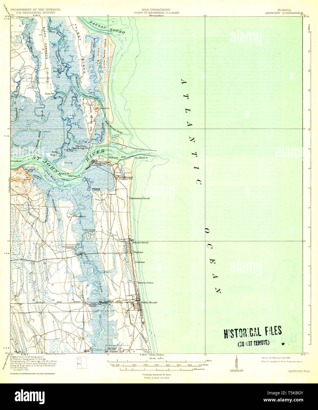 Mayport map hi-res stock photography and images - Alamy