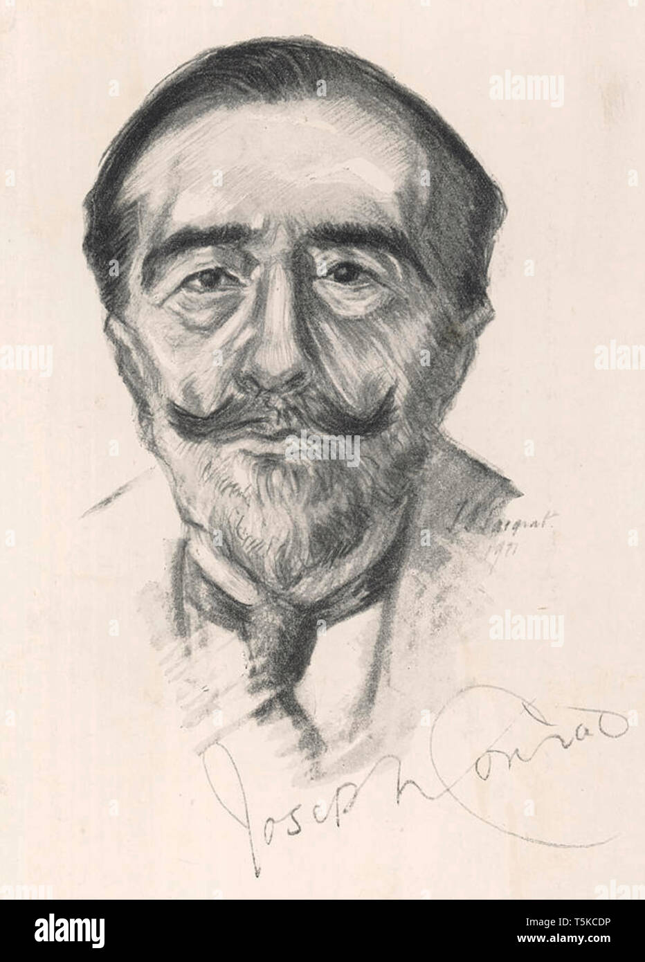JOSEPH CONRAD (1857-1924) Anglo-Polish author in 1921 Stock Photo - Alamy