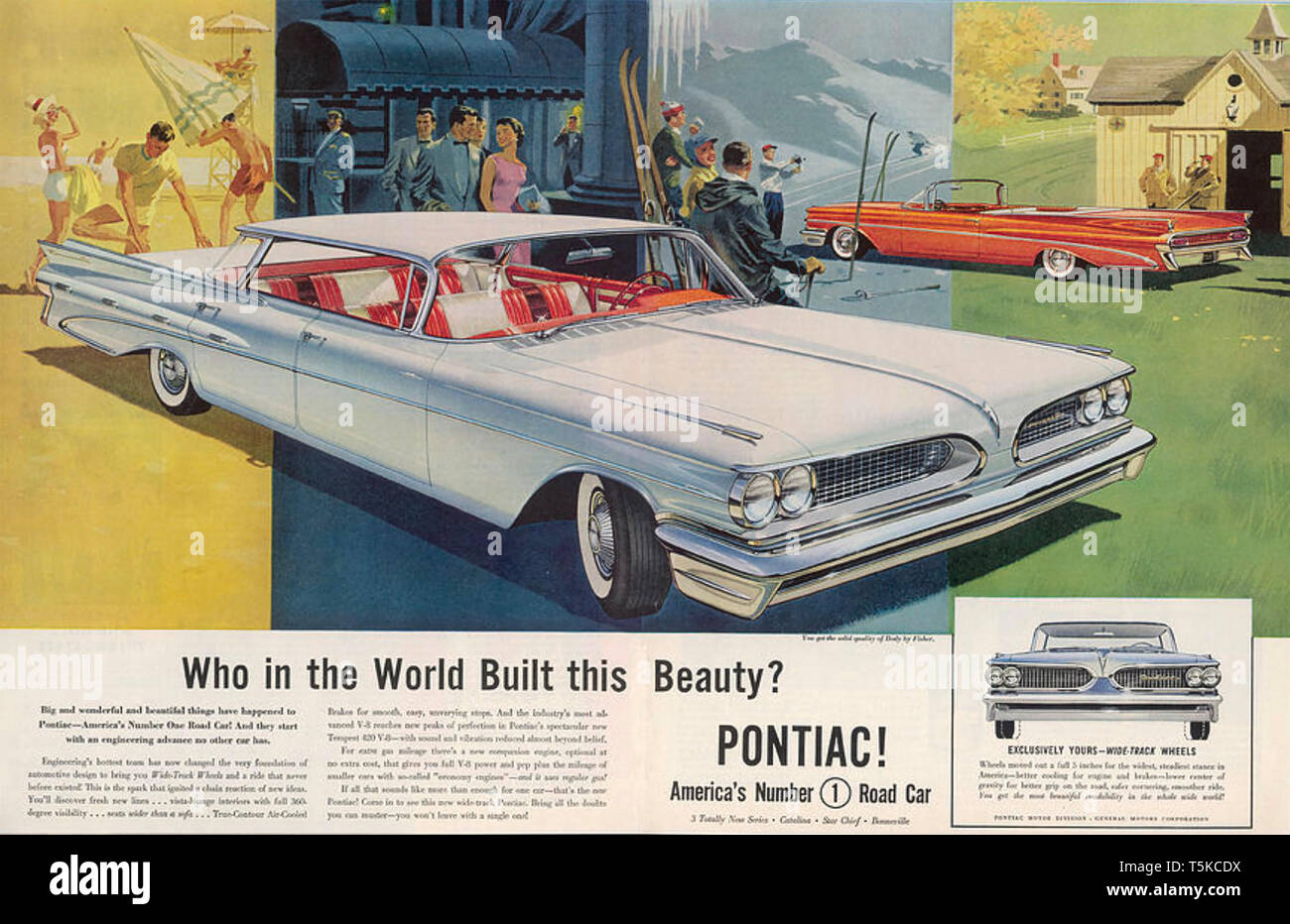 PONTIAC Star Chief about 1959-60 Stock Photo - Alamy