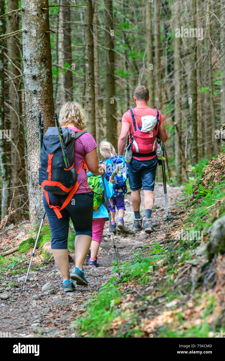 Family on walk near hi-res stock photography and images - Alamy