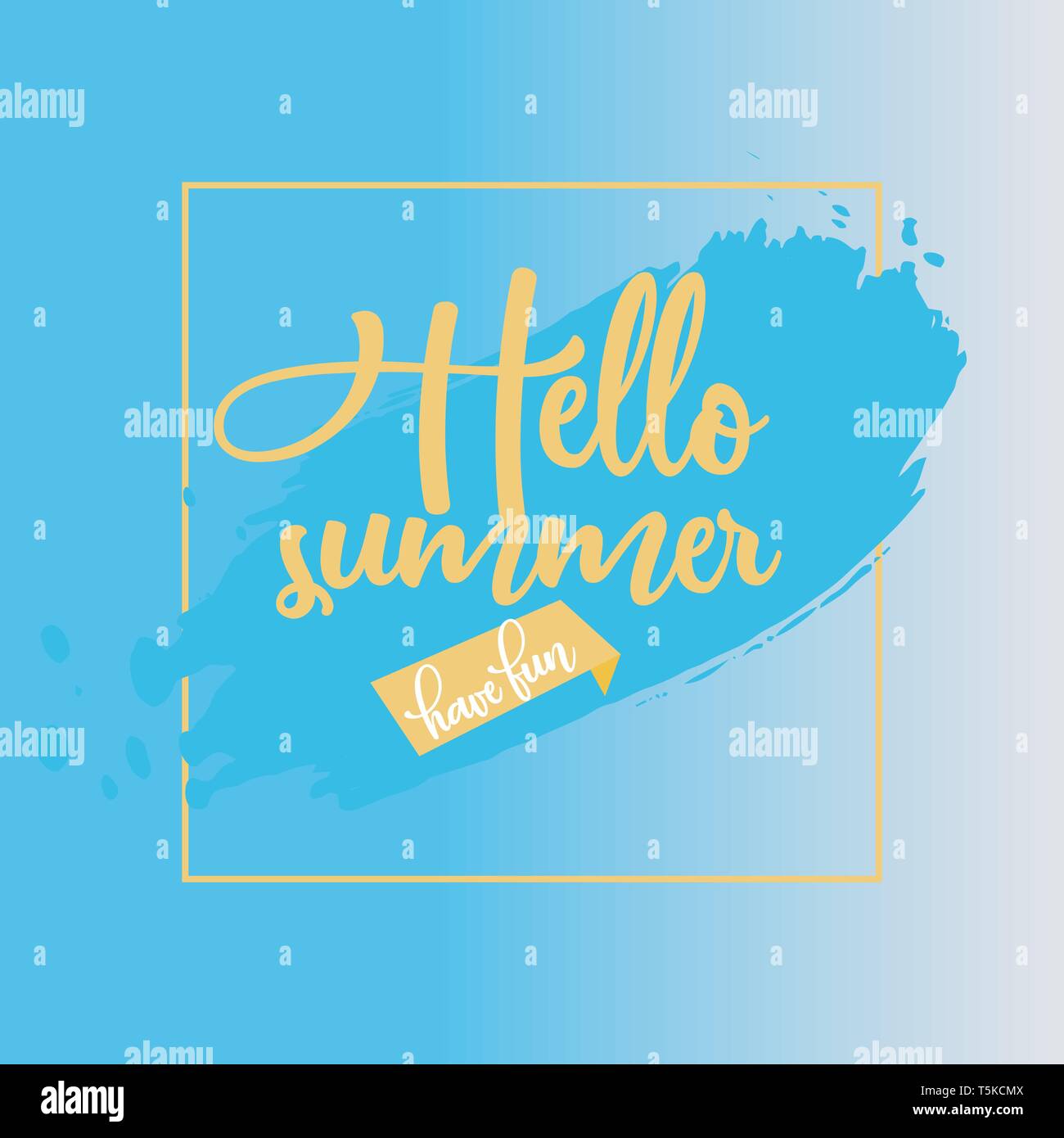 Summer banner design hi-res stock photography and images - Alamy