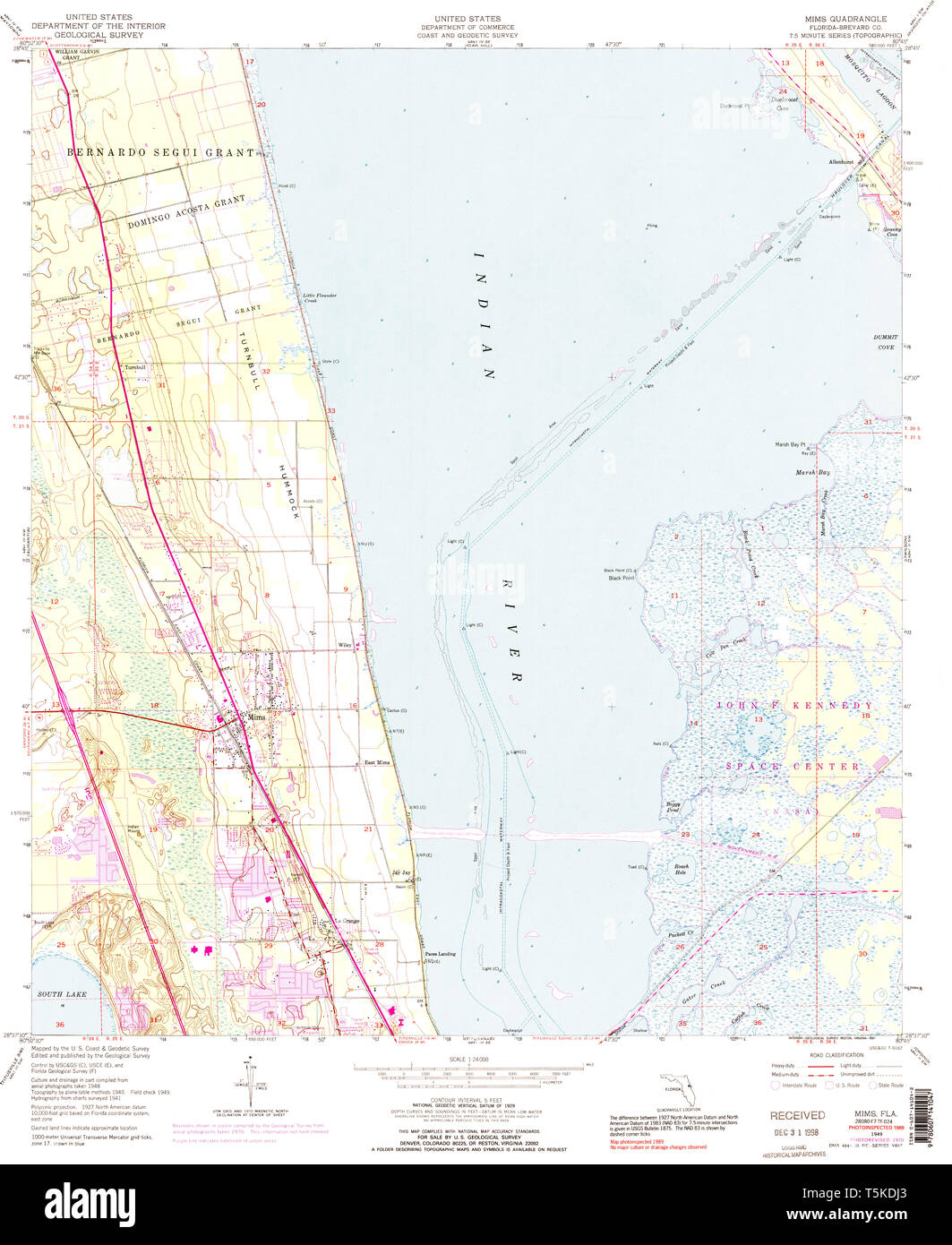 Map of mims hi-res stock photography and images - Alamy
