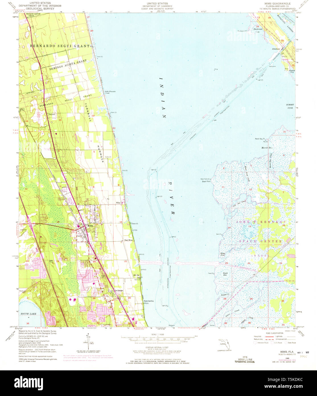 Map of mims hi-res stock photography and images - Alamy