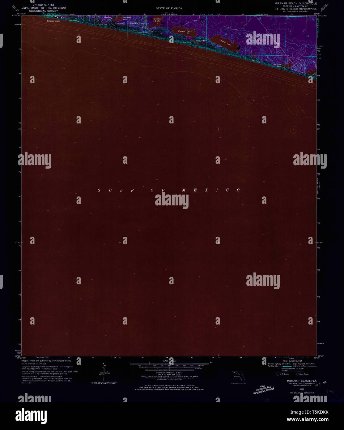 Map of miramar map of miramar hi-res stock photography and images - Alamy