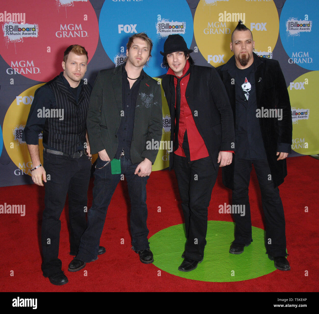 LAS VEGAS, NV. December 04, 2006: THREE DAYS GRACE at the 2006 ...