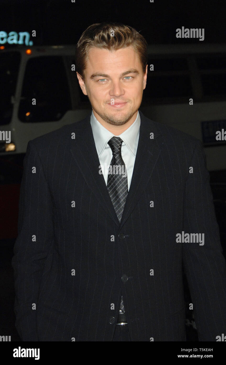 LOS ANGELES, CA. December 06, 2006: LEONARDO DiCAPRIO at the Los ...