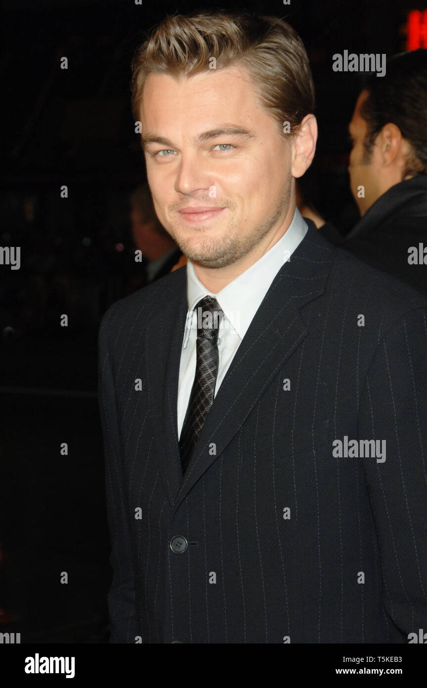 LOS ANGELES, CA. December 06, 2006: LEONARDO DiCAPRIO at the Los ...