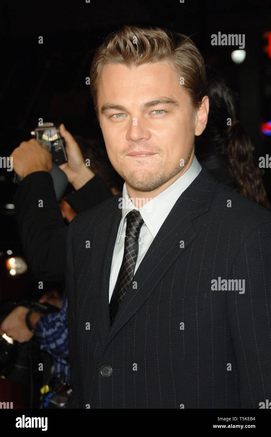 LOS ANGELES, CA. December 06, 2006: LEONARDO DiCAPRIO at the Los ...