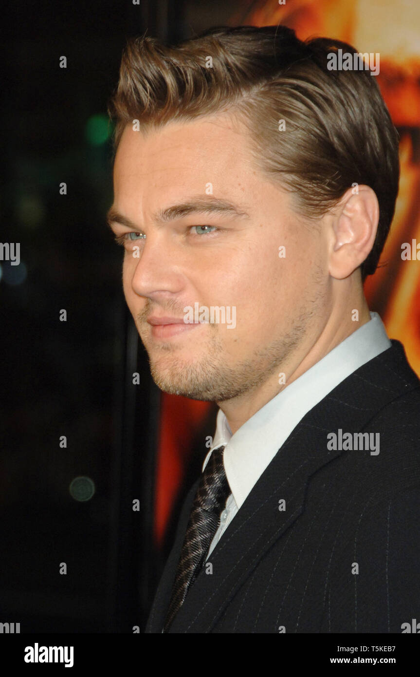 LOS ANGELES, CA. December 06, 2006: LEONARDO DiCAPRIO at the Los ...