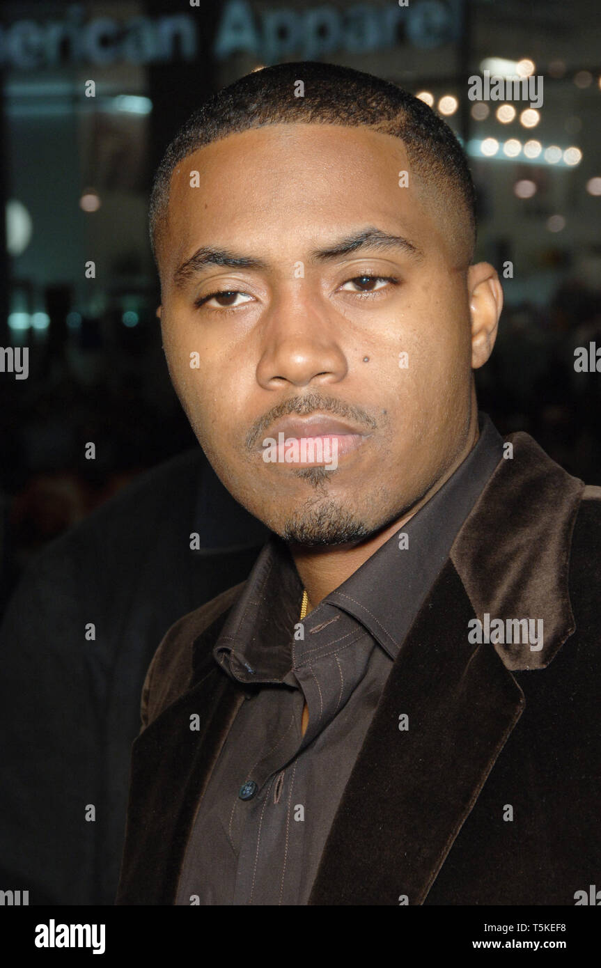 LOS ANGELES, CA. December 06, 2006: NAS at the Los Angeles premiere of ...