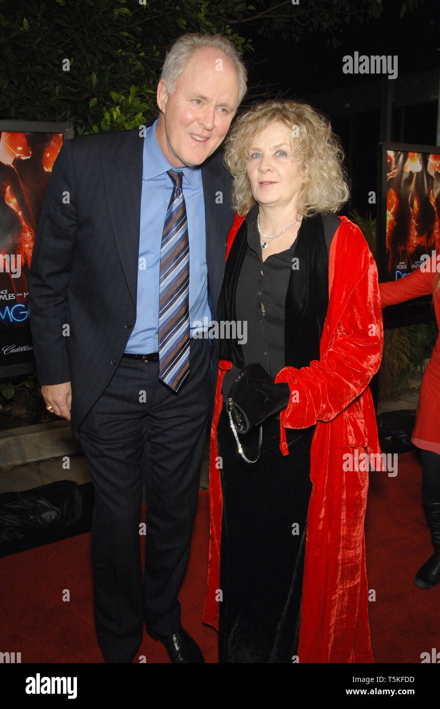 LOS ANGELES, CA. December 11, 2006: JOHN LITHGOW & wife at the Los ...
