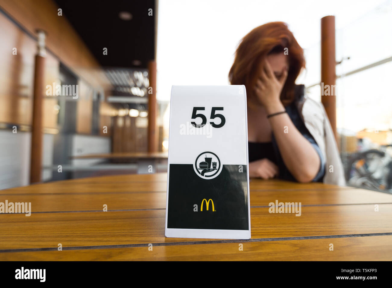 Waiting Food Order Restaurant High Resolution Stock Photography and ...