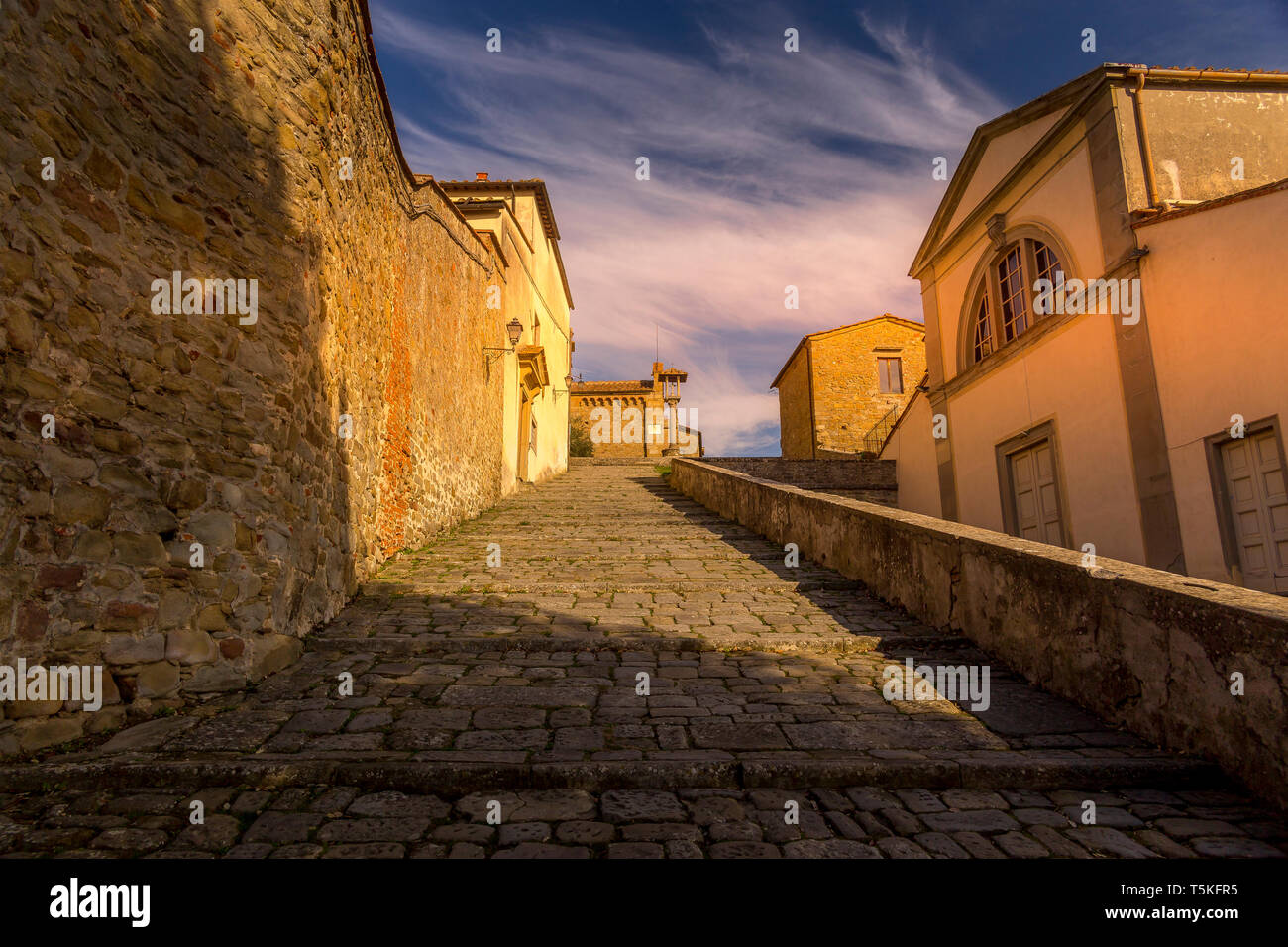 San Francesco Monastery view, Fiesole Stock Photo - Alamy