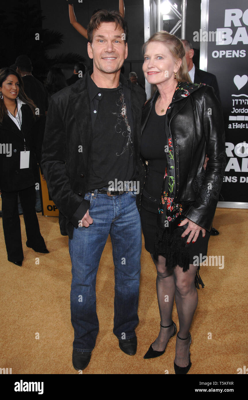 LOS ANGELES, CA. December 13, 2006: PATRICK SWAYZE & wife LISA NIEMI at ...