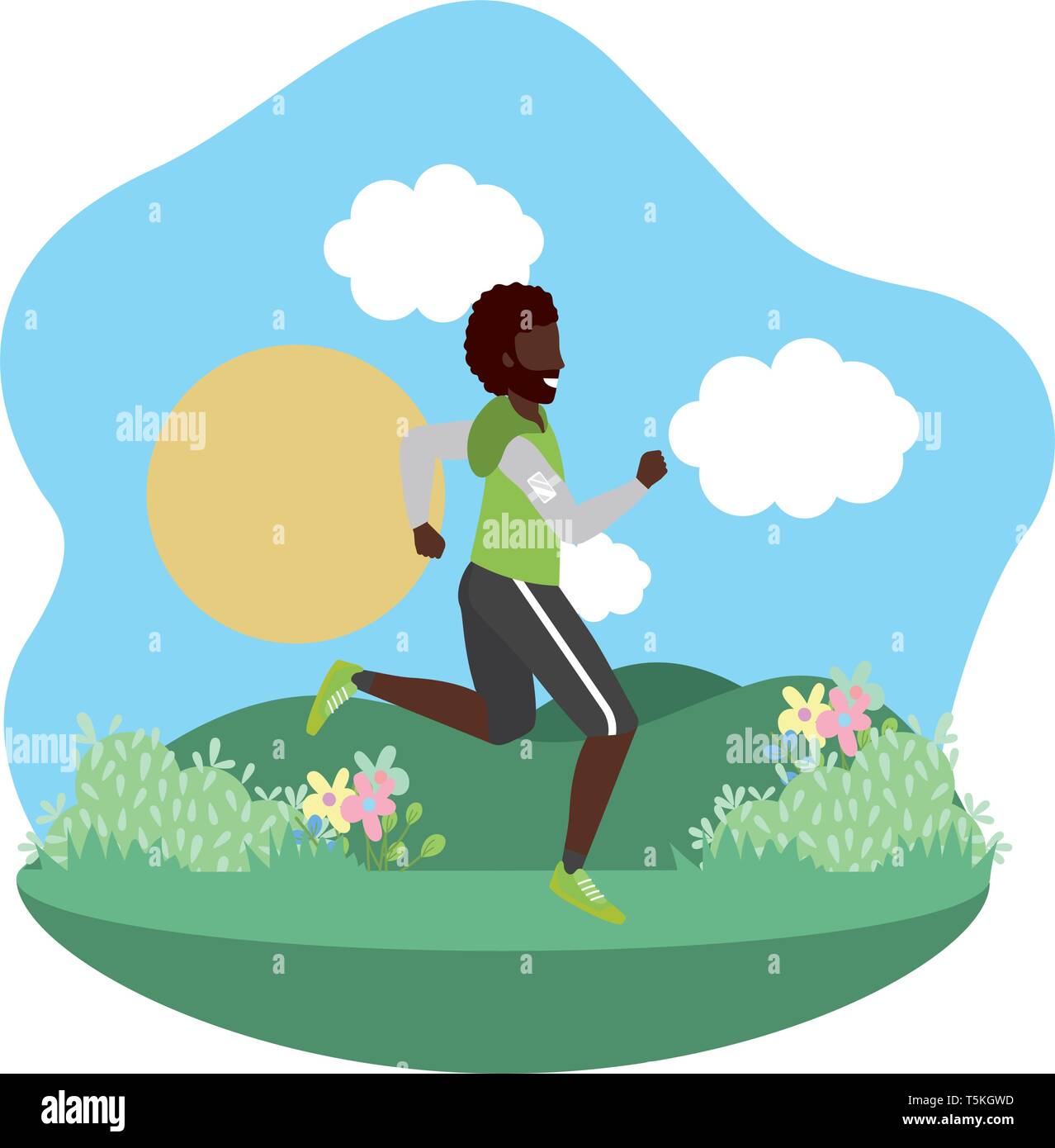 fitness exercise man running workout healthy fit lifestyle outdoor ...