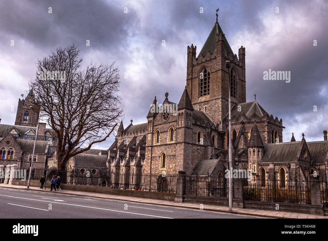 Dublin, Ireland – March 2019. Cathedral Church of the Holy Trinity ...